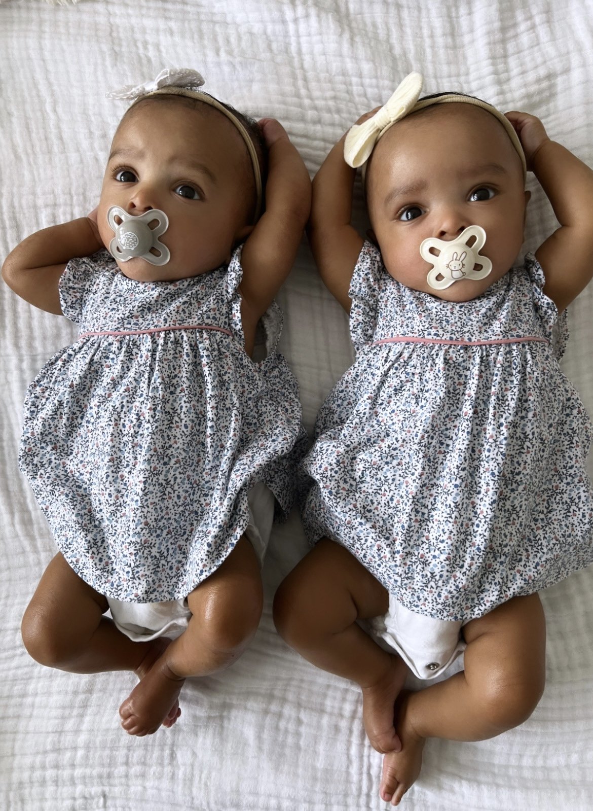 A positive unplanned twin c-section: Kehlani and Kalia’s birth story ...